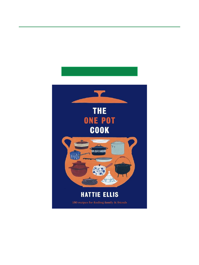 Subscribe The One Pot Cook (Fixed Format) 1st Edition Reference Book ...