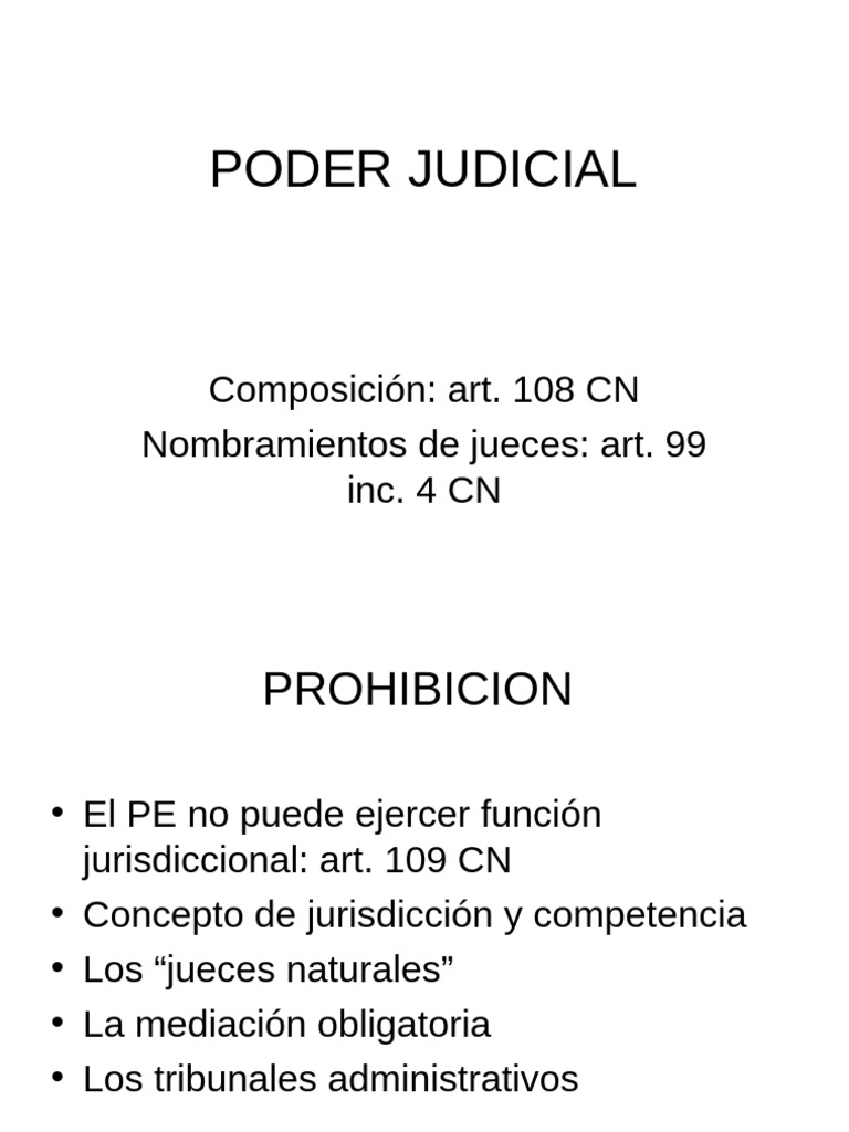 Power Poder Judicial | PDF