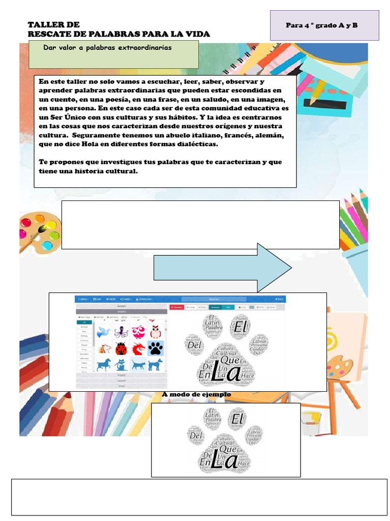 Taller de La Palabra | PDF