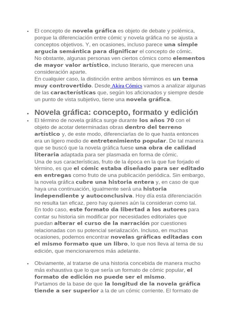 Novela Grafica | PDF | Cómics | Novelas