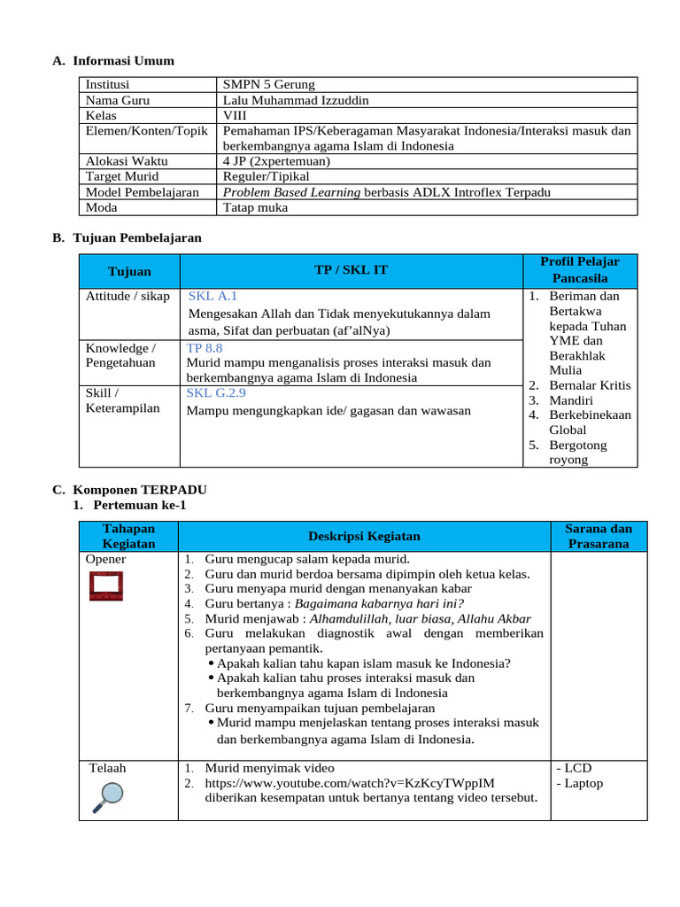 Modul Interaksi Kerajaan Islam | PDF