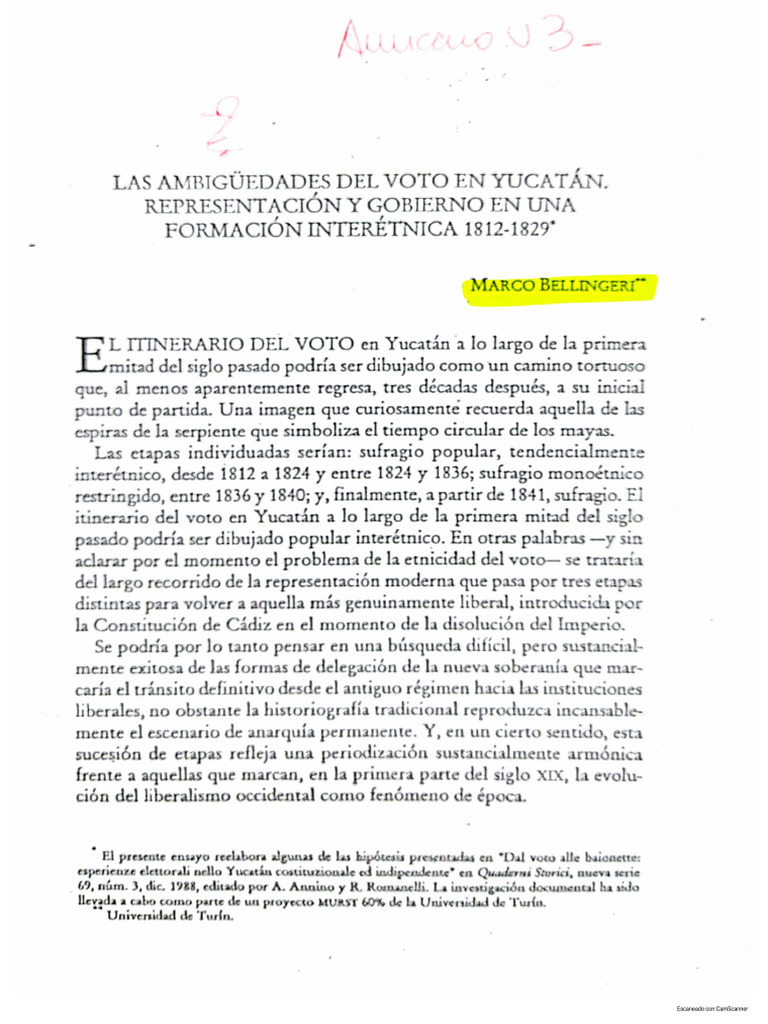 Annino - Yucat-N y San Pablo | PDF