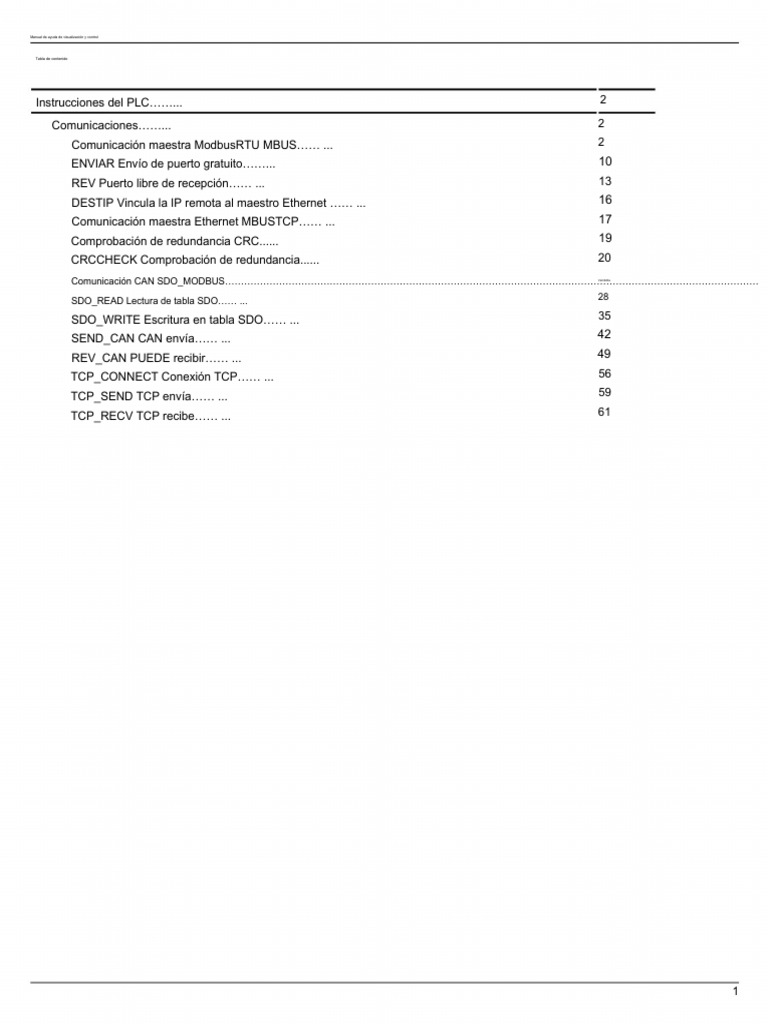 Manual Delixi (1) | PDF | Poco | Protocolo de Control de Transmisión