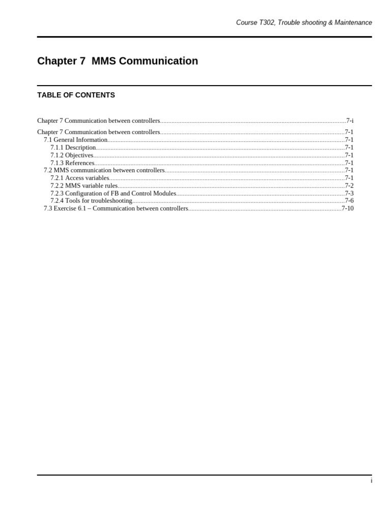 Chapter 7 MMS Communication | PDF | Parameter (Computer Programming ...