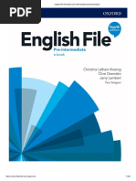 English File 4th Edition Pre Intermediate Students Book | PDF