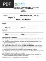 Vectors I - Mathematics Form 2 Notes | PDF | Euclidean Vector | Mathematics