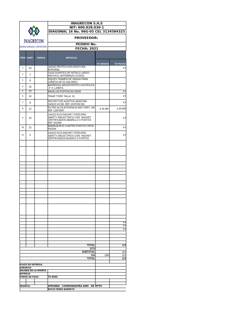 Listado Epp | PDF | Ropa de invierno | Moda