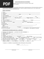 Ficha Cadastral - Modelo Word | PDF