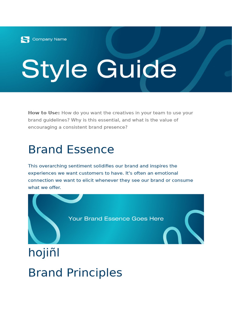 Brand Identity Toolkit for Creatives | PDF | Brand | Design