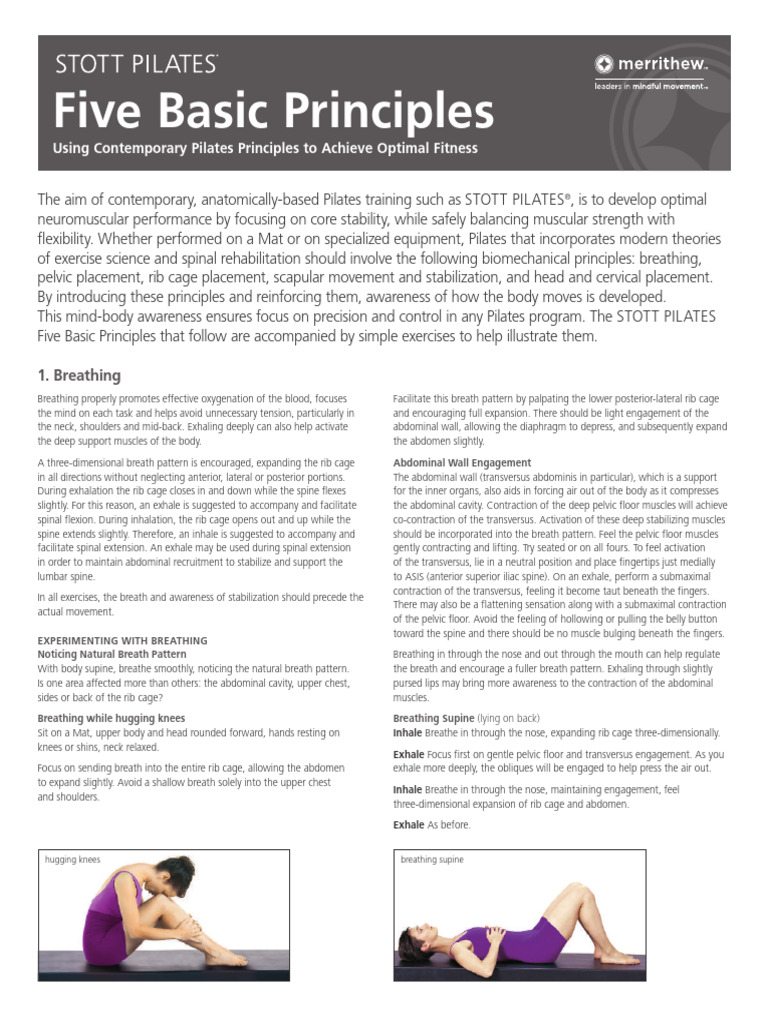 Five Basic Principles | PDF | Pelvis | Abdomen