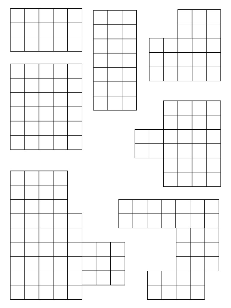 Irregular Are A Grids | PDF