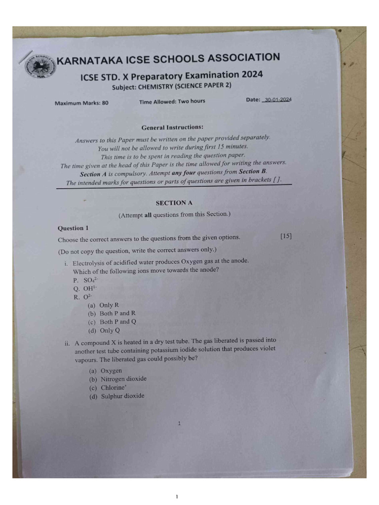 KISA Examination 2024 | PDF
