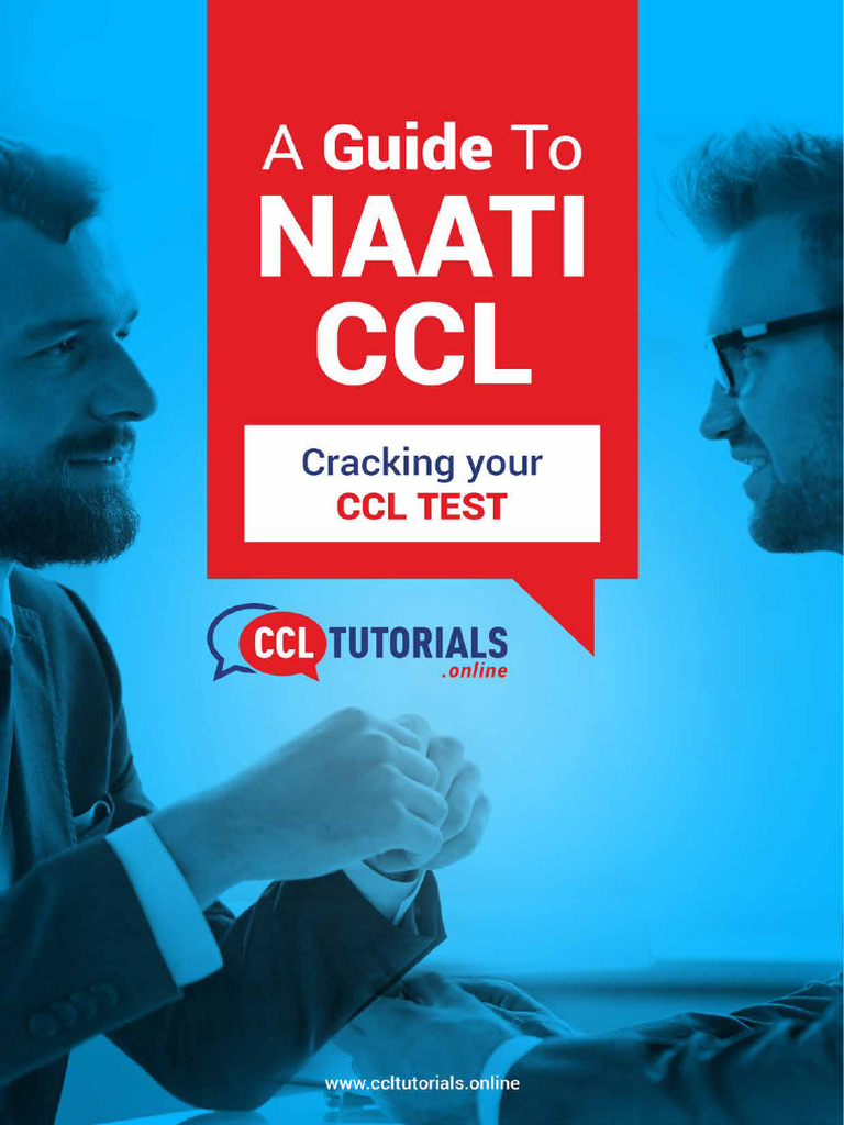 1. CCL Booklet v 9 PP | PDF | International English Language Testing ...