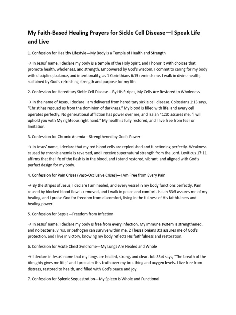 My Faith-Based Prayers | PDF | Spleen | Prayer
