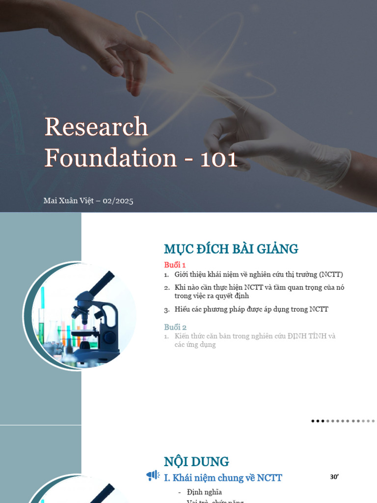 Research 101 - VietMX | PDF