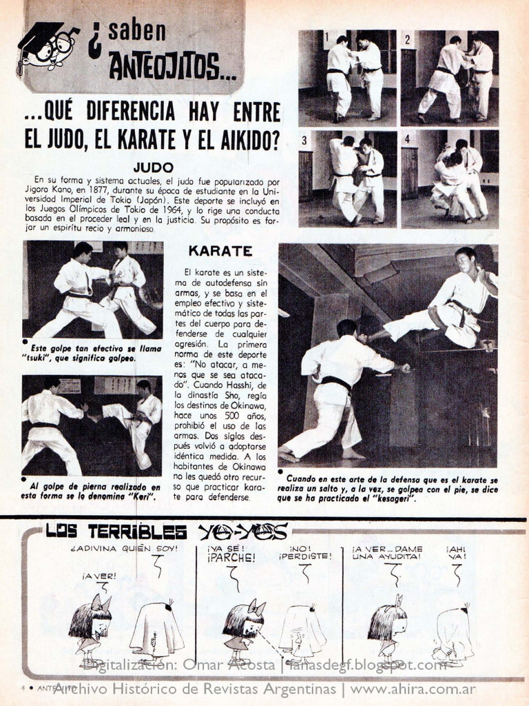 Aikido y Yudo | PDF