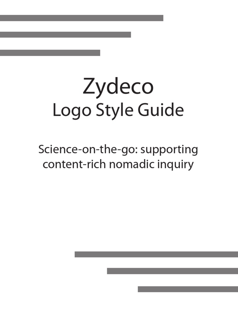 Zydeco Logo Design | PDF