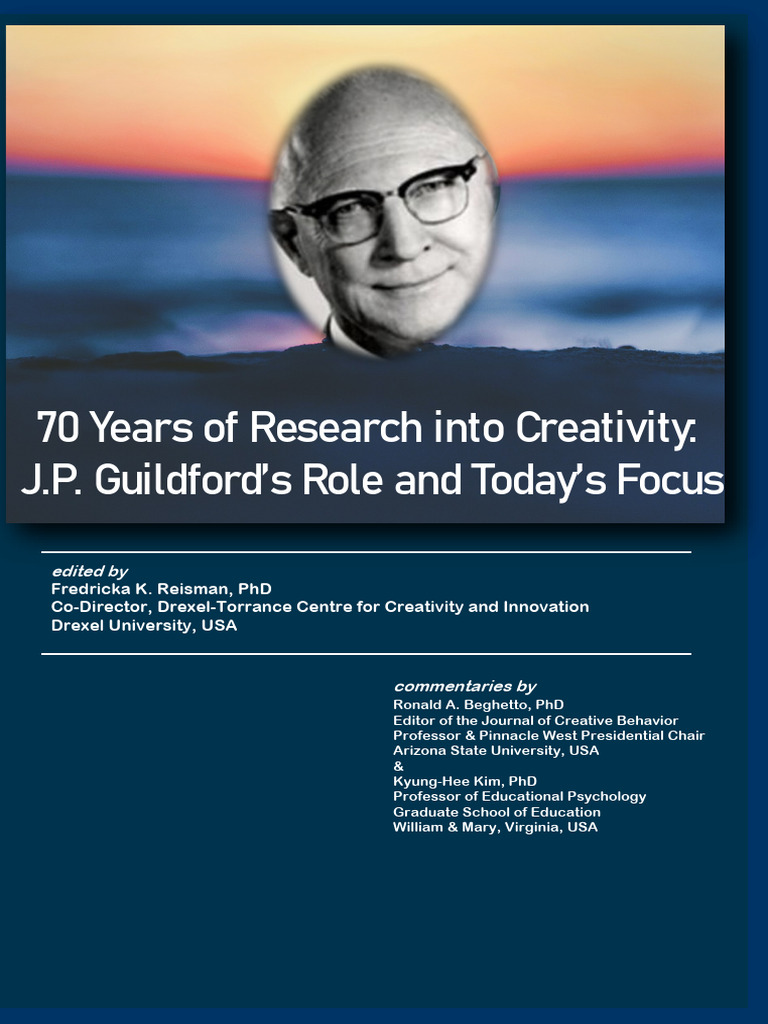 2020-Creativity-Book-70-Years-of-Research-into-Creativity | PDF | Dyslexia | Learning Disability