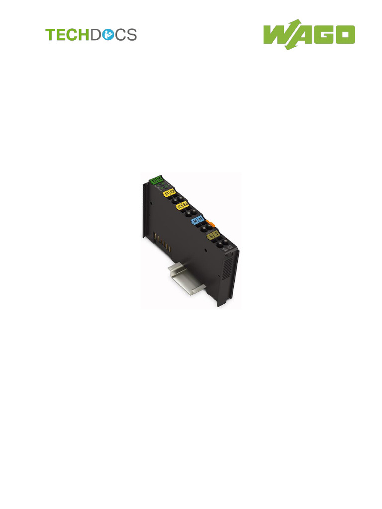 Wago-I/O-System 750 XTR: Manual | PDF