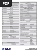 CBQ Personal Loan and Charges Overview | PDF | Cheque | Loans