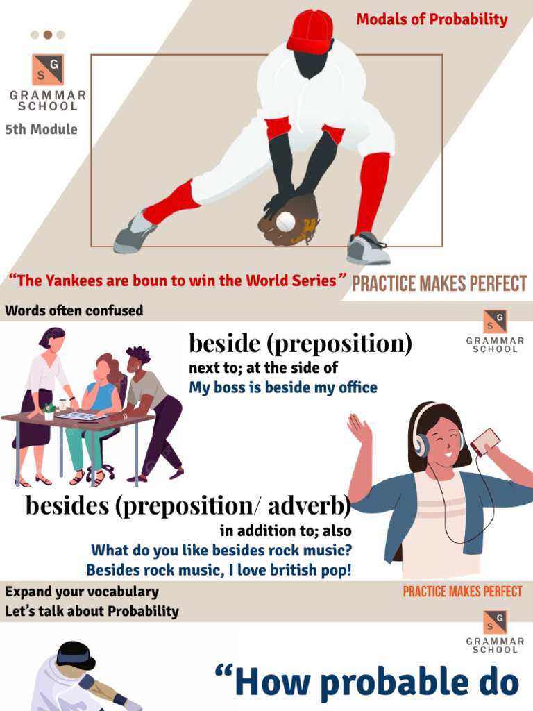 7pm - Modals - Probability - Ms. Lore | PDF | Grammar | Linguistics