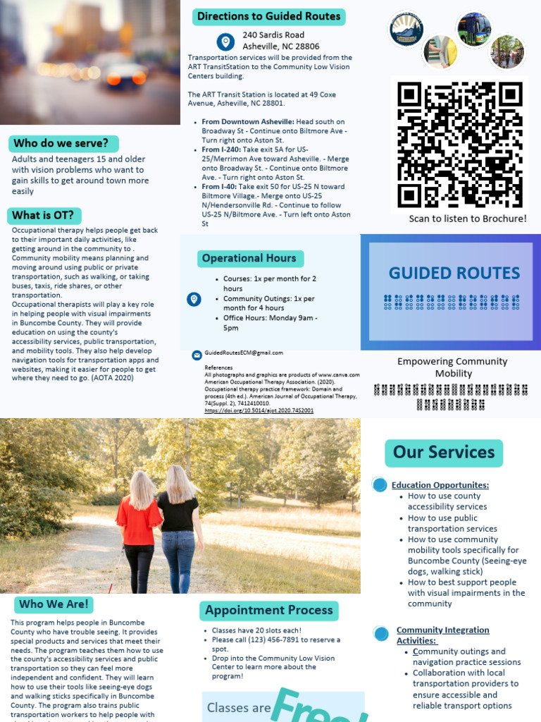 Community of Brochure PDF | PDF | Visual Impairment | Occupational Therapy