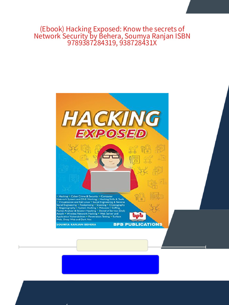 (Ebook) Hacking Exposed: Know The Secrets of Network Security by Behera, Soumya Ranjan ISBN ...