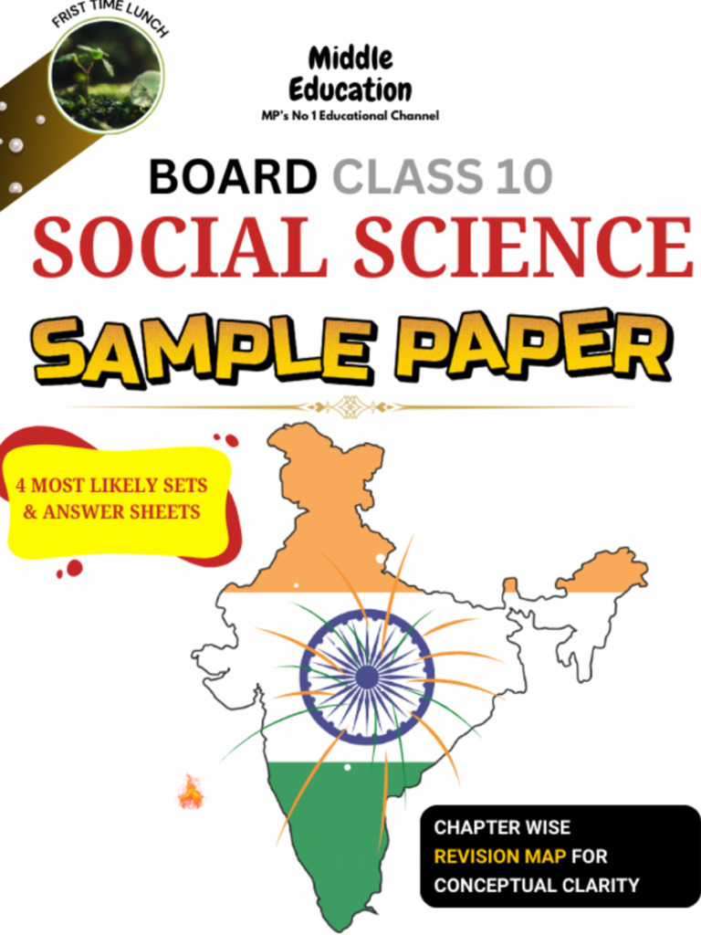 Class 10 SST 2025 Set A | PDF