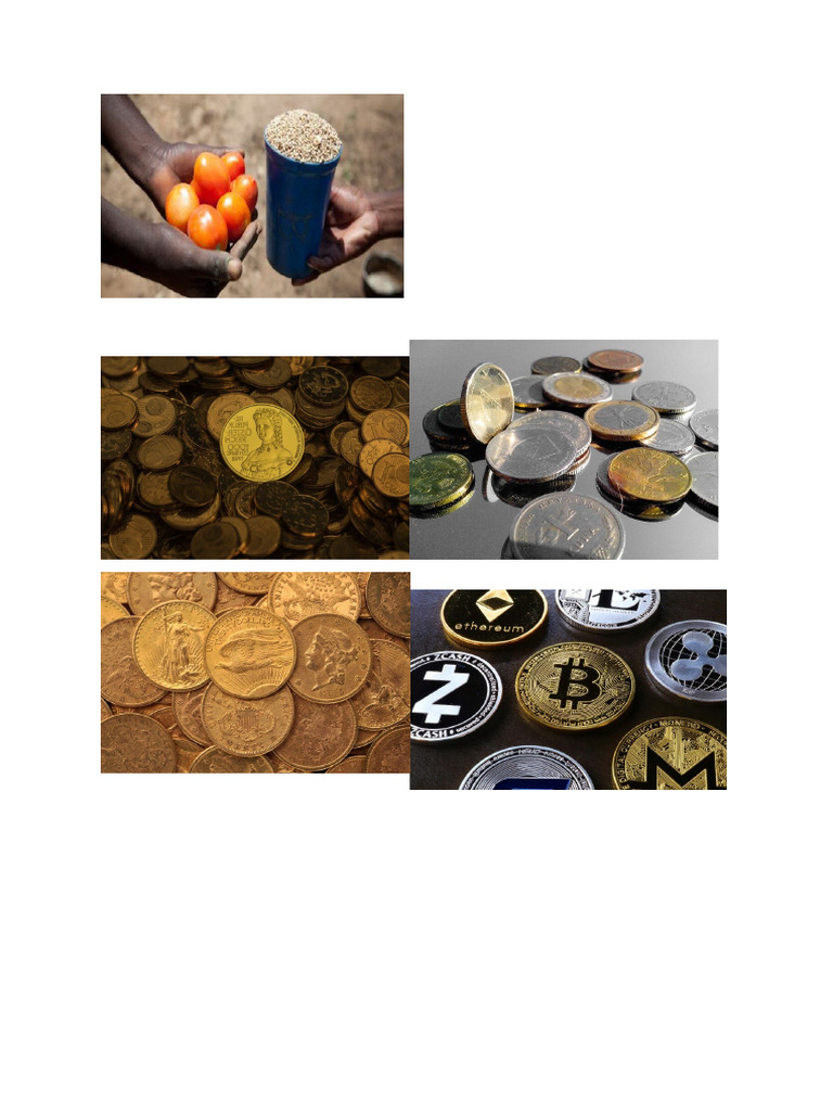 Evolution of Money Activity Pics | PDF