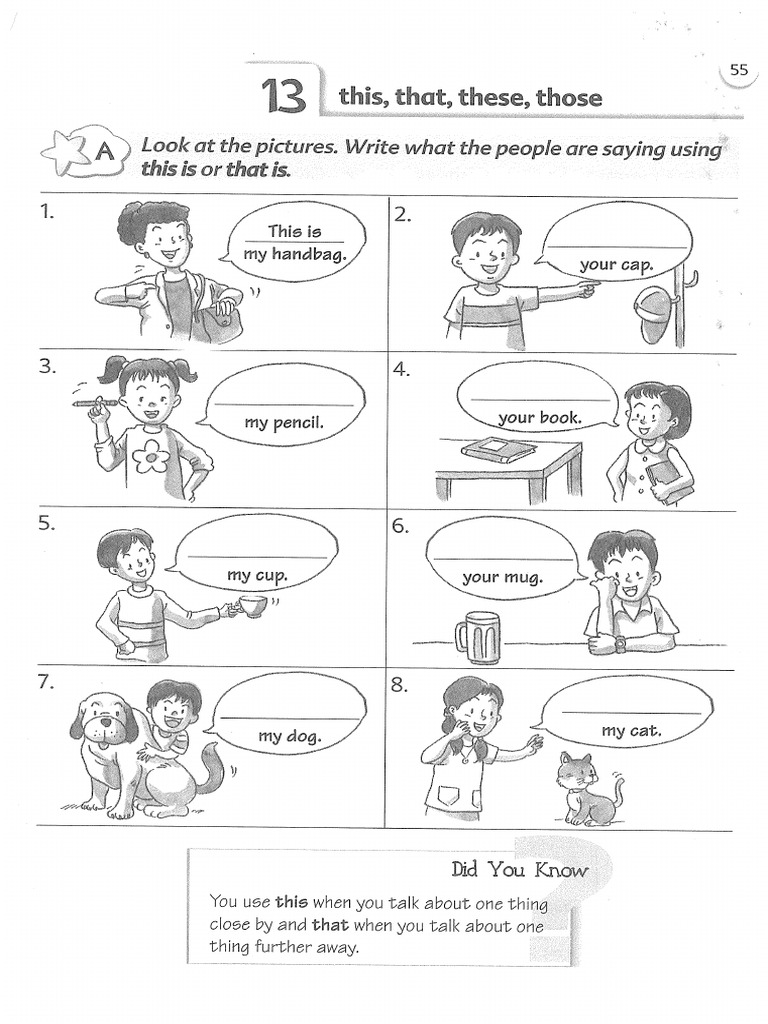 U13-This, That, These Those | PDF