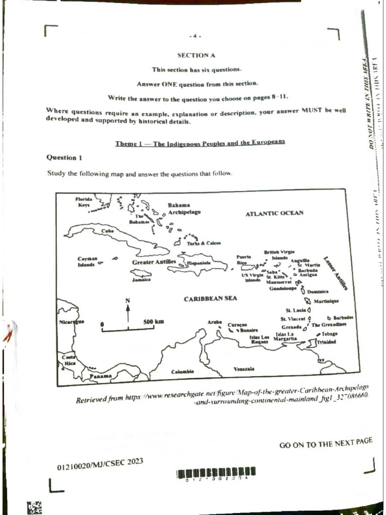 CSEC 2023 Caribbean History P2 | PDF