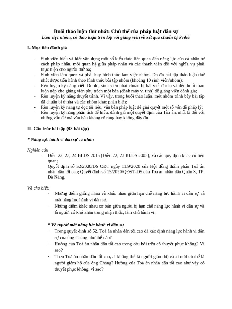 Đề Cuong Dân Su 1 | PDF