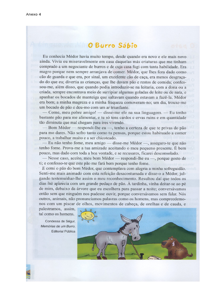 O Burro Sábio | PDF