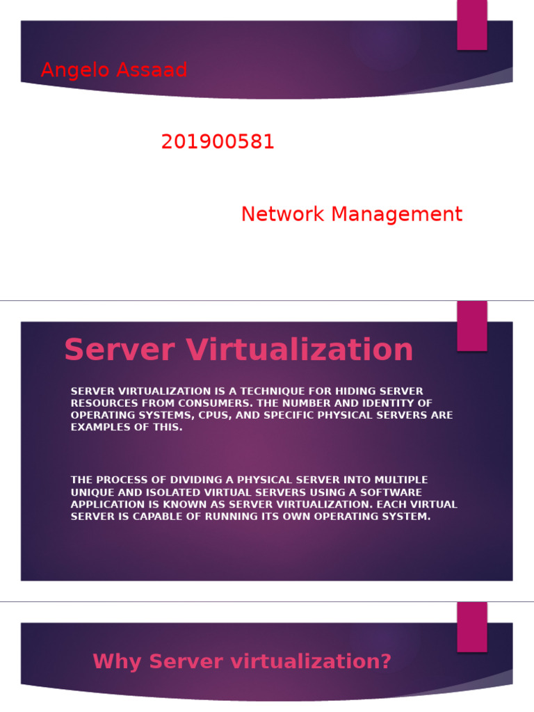 Final Project CSC441 | PDF | Virtualization | Central Processing Unit