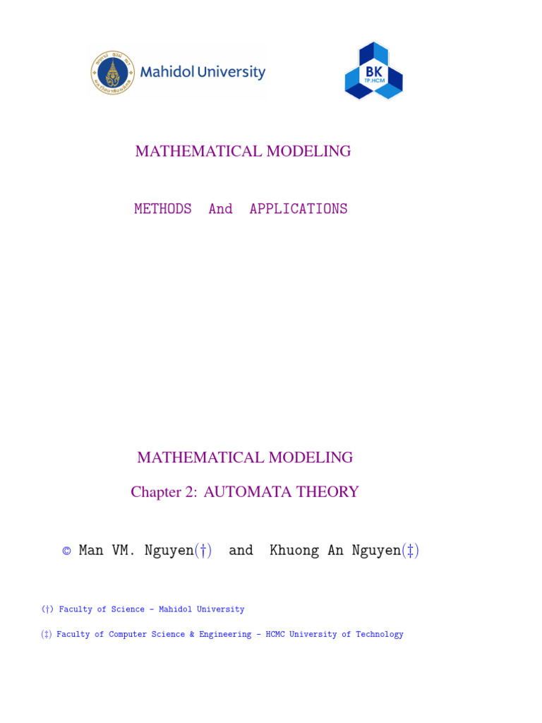 CHAPTER2 AUTOMATA Landscape | PDF | Automata Theory | Regular Expression
