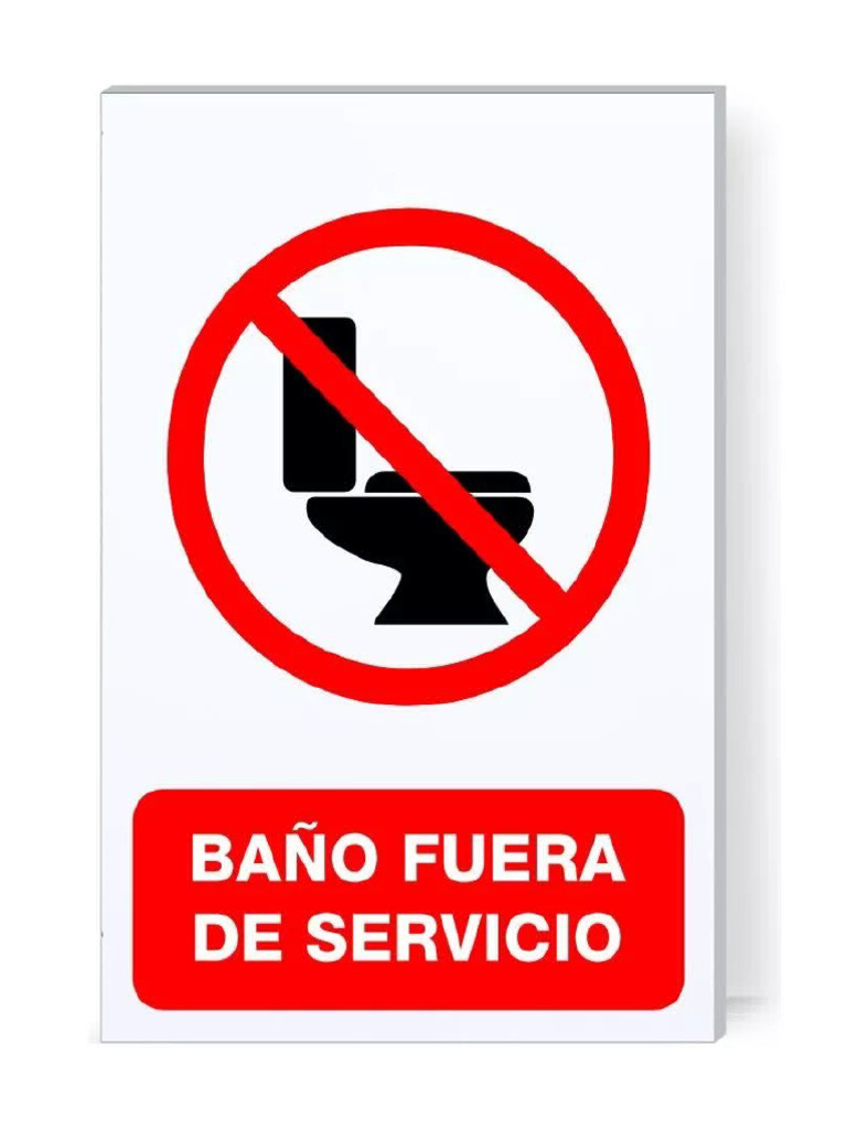Fuera De Servicio Baño Pdf