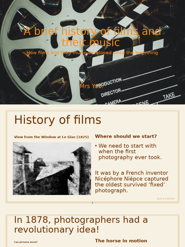 A Brief History of Films and Their Music | PDF | Musicology