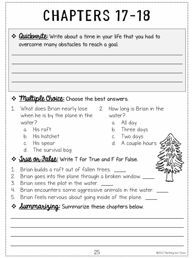 Chapters 17 & 18 Worksheets | PDF