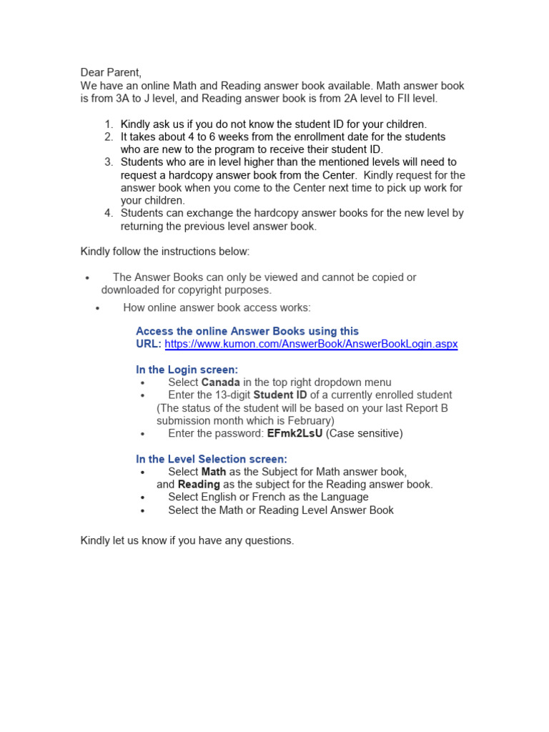 Online Answer Book | PDF