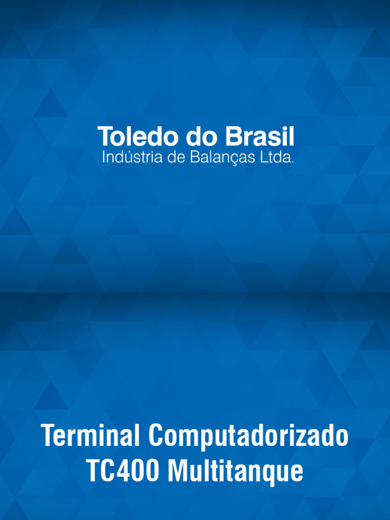 Terminal TC400 Multitanque: Características e Funcionalidades | PDF ...