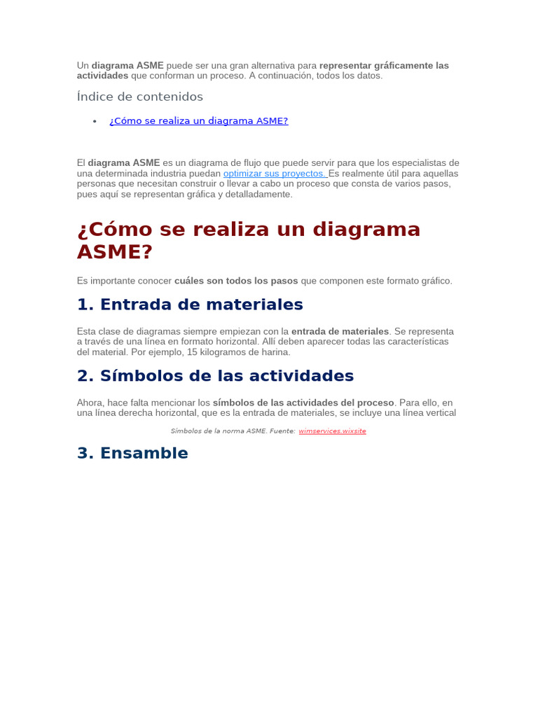 Cómo crear un diagrama ASME | PDF