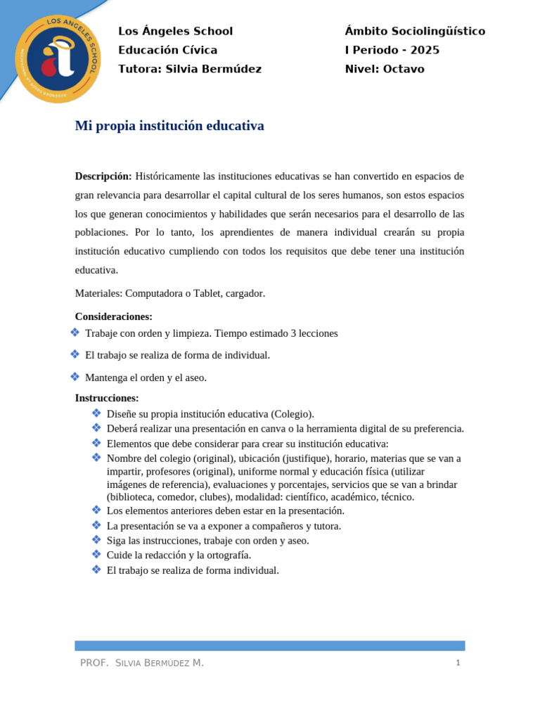 Instituci N Educativa | PDF | Plan de estudios | Escuelas