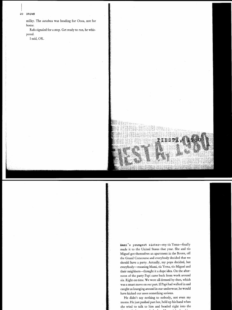 Fiesta 1980 by Junot Diaz | PDF