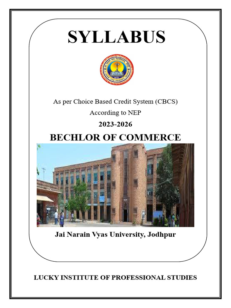 BCOM syllabus | PDF