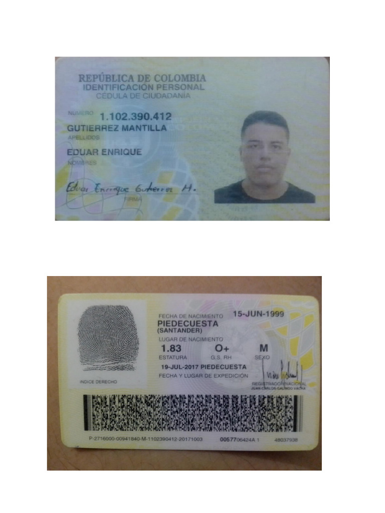 foto de cédula.docx | PDF