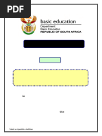 Grade 12 Sepedi Paper 1 Notes | PDF