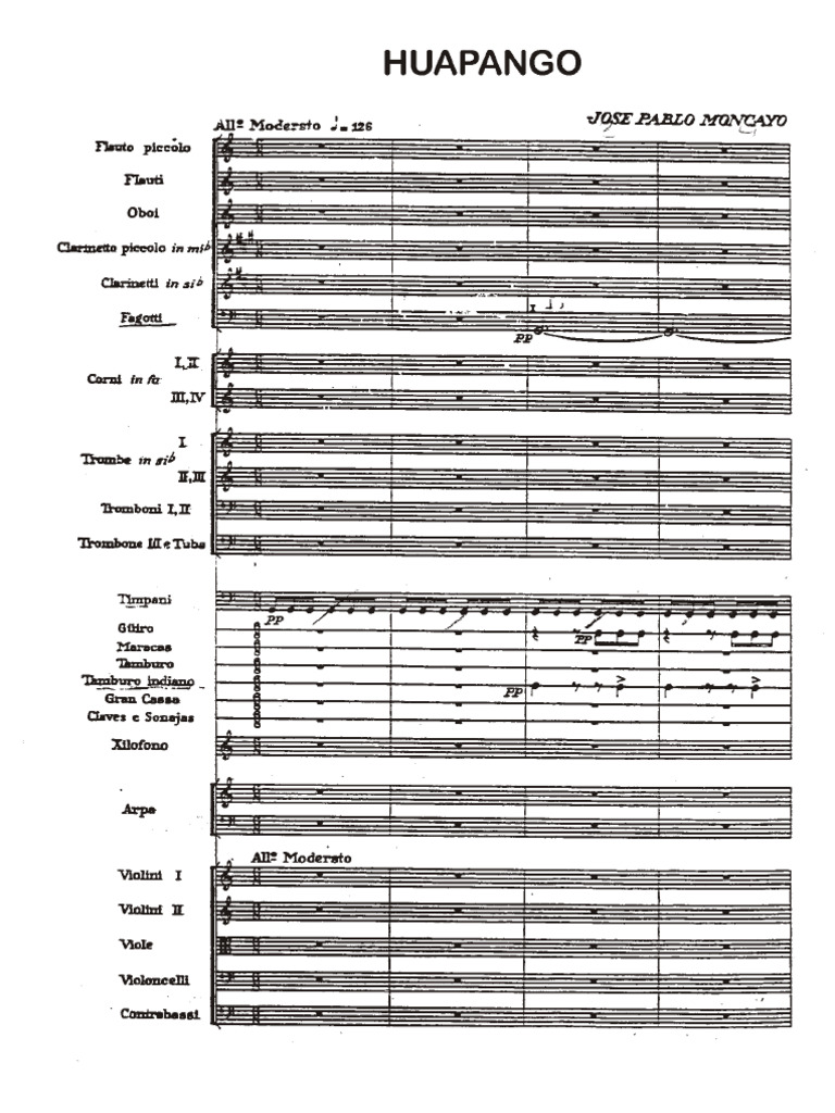 Huapango Partitura | PDF