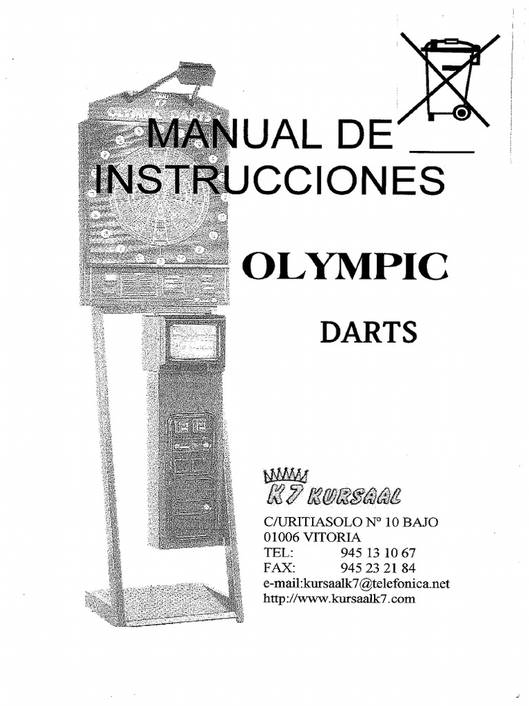 Olympic Darts Manual | PDF