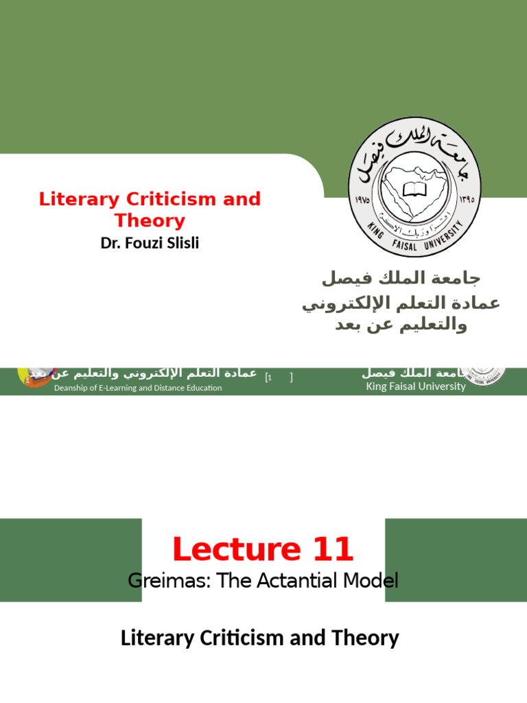 11 - Greimas Actatial Model | PDF | Semiotics | Scientific Theories