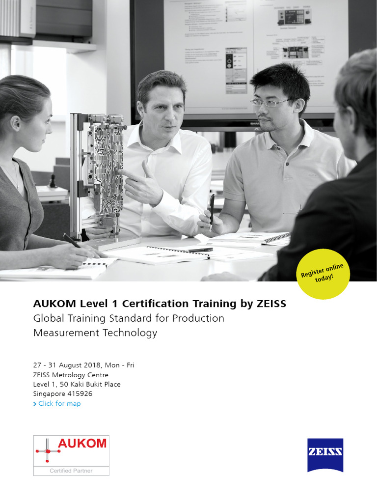 SG Zeiss Aukom-Level-1 Certification Aug-2018 | PDF | Sphere ...